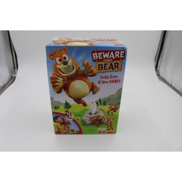 Goliath | Toys | Beware Of The Bear Poke Him If You Dare Childrens Game ...